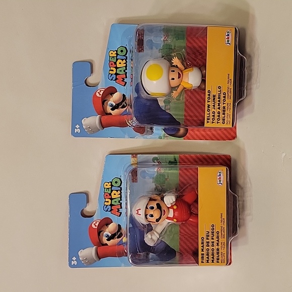Jakks Pacific | Toys | New Jakks Pacific Super Mario 25 Yellow Toad ...